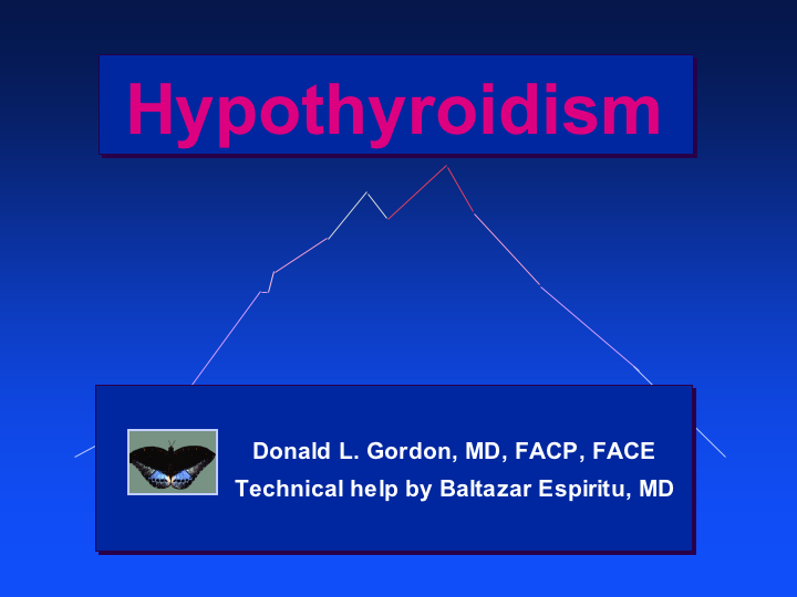 Hypothyroidism