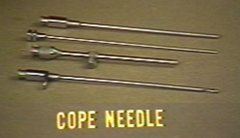 Cope needle
